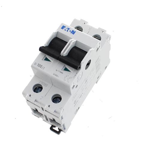 Double Pole Main Switch Isolator Moeller Xpole Is 100 2 100a Eaton Binneywood