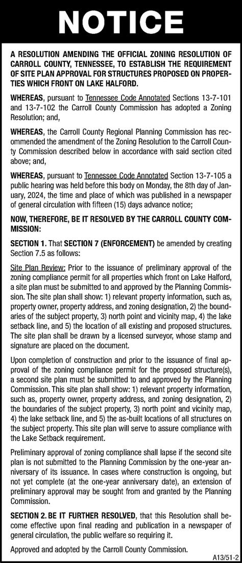 Resolution For Lake Zoning The Mckenzie Banner