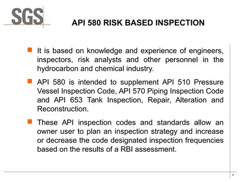 Sgs Api580 Risk Based Inspection Rbipdf
