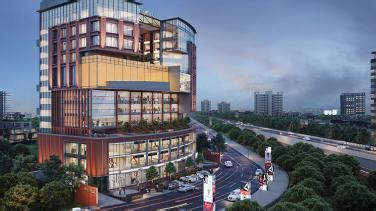 Nakshatra 12 Story Commericial Building Sargasan Cross Road Sg