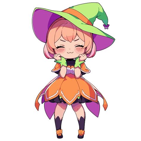 Anime Witch Chibi