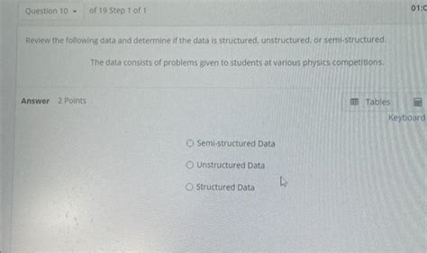 Solved Review The Following Data And Determine If The Data Chegg