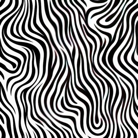 Premium Ai Image Patterns Inspired By The Texture Of Zebra Stripes