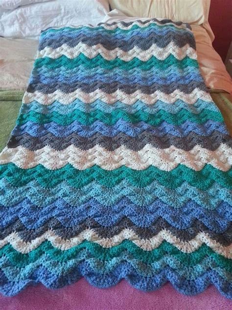 Ocean Waves Crochet Pattern Weave Crochet