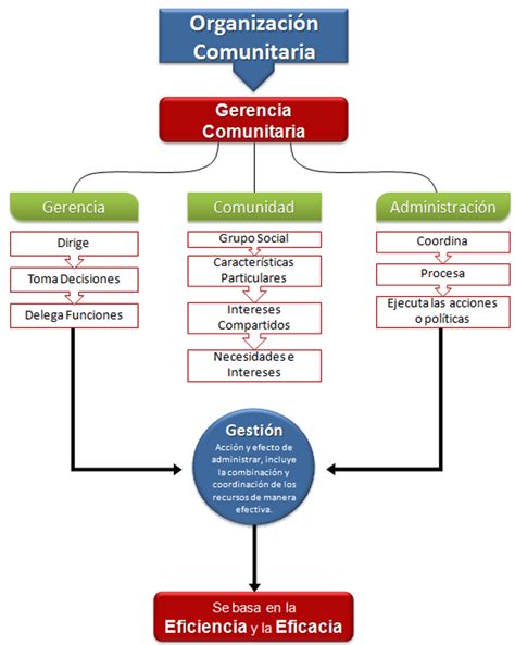 Gerencia Social Comunitaria Esquema De La OrganizaciÓn Comunitaria
