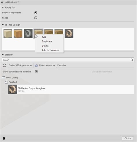 How To Actually Use A Custom Appearance Library Autodesk Community