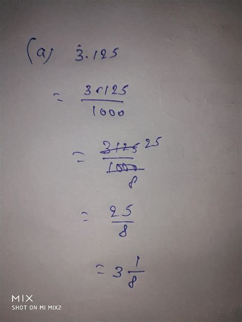 Begin Array L Text Convert Each Of The Following To A Mixed Number Text A