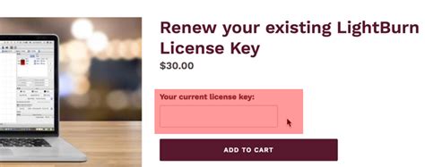 Existing License Key Lost Lightburn Software Questions [official
