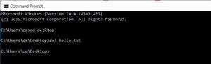 How To Delete A File Or Folder Using CMD GeeksforGeeks