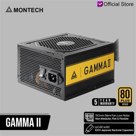 Promo MONTECH GAMMA II 750W 80 Plus Gold ATX PSU Cicil 0% 3x - Jakarta ...