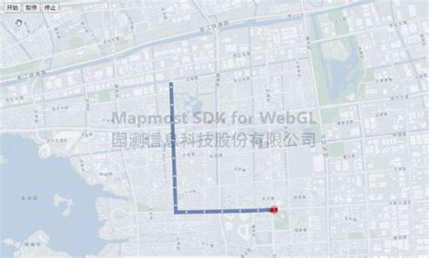 车辆轨迹线 mapmost sdk for webgl