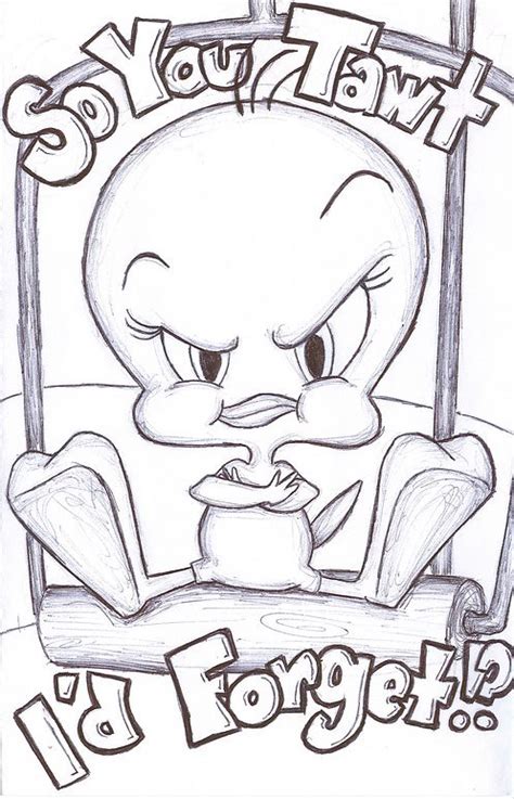Sketches Of Ghetto Tweety Bird