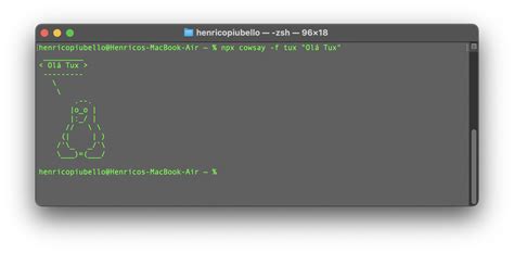 cowsay api a vaca falante no terminal para desenvolvedores