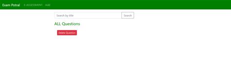 GitHub Developeranand Exam Portal Angular