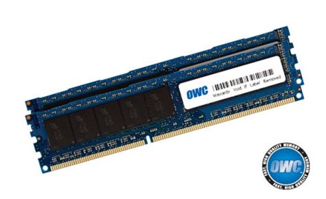 GB OWC DDR MHz PC ECC Memory Kit X GB CL