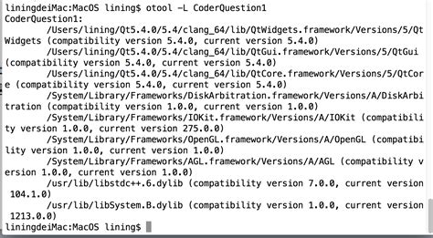 qt5 x应用在mac os x和windows平台的发布过程 阿里云开发者社区