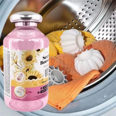 Концентриран комплект парфюми за пране Pure Garden 250 Ml и 4 топчета за многократна употреба