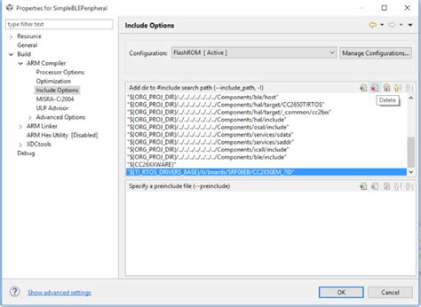 Porting Instructions For TI BLE Stack Ezurio