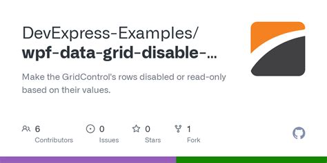 GitHub DevExpress Examples Wpf Data Grid Disable Rows Based On Their Values Make The
