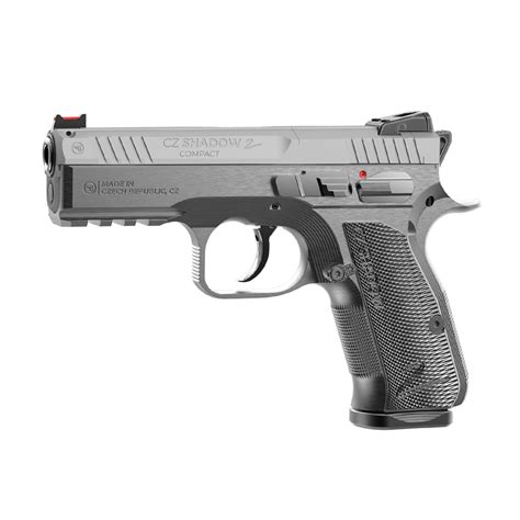 Cz Pistol Model Shadow 2 Compact Industrial Silver Cal 9mm 0434 0743
