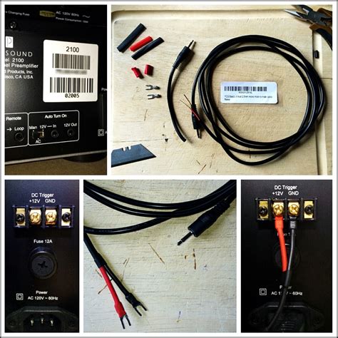 12v Trigger Cable 25mm35mm Mono Plug To Bus Block — Polk Audio Forum