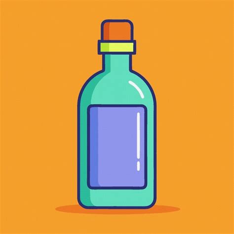Bottle Design Premium Ai Generated Vector