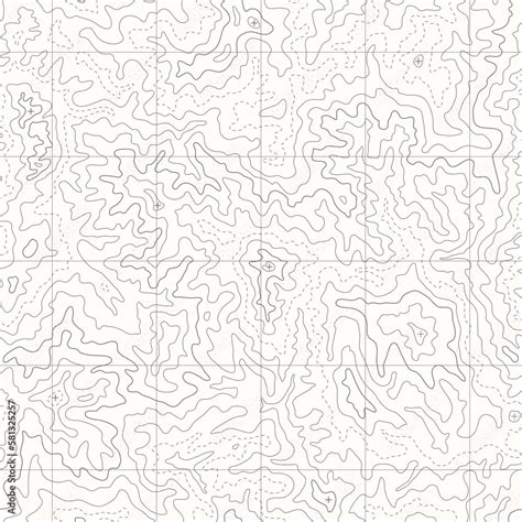 Vetor De Topographic Line Map Topo Curves Seamless Monochrome Texture Line Topography Map