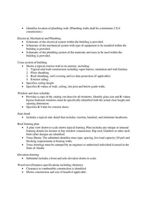 Building Pdf 84554 Residential Plan And Building Permit Requirements