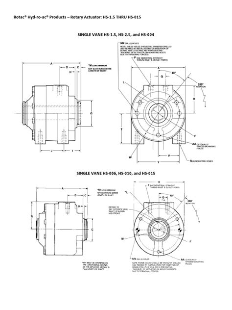 Hs Catalog Pdf Actuator Gas Technologies