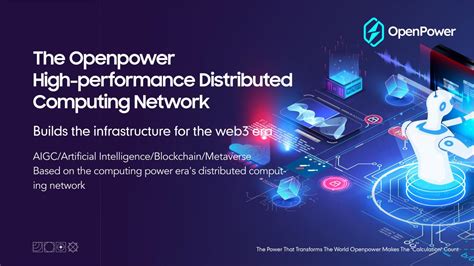 openpower high performance distributed intelligent computing network