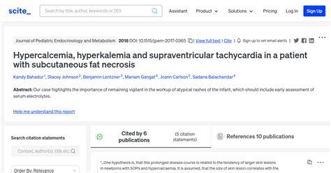 Hypercalcemia Hyperkalemia And Supraventricular Tachycardia In A