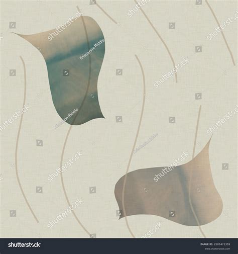 Abstract Seamless Repeating Pattern Organic Mod Stock Illustration 2505471359 Shutterstock