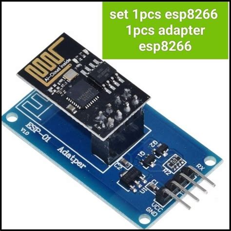 Jual Gratis Ongkir New Part Adaptor Esp 01 Esp8266 Adapter Module