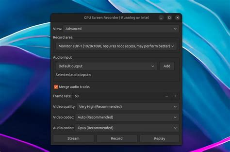 Gpu Screen Recorder Para Linux Adiciona Suporte Para Gpus Amd E Intel