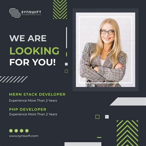 Synswift Infotech On Linkedin Mernstackdeveloper Experience
