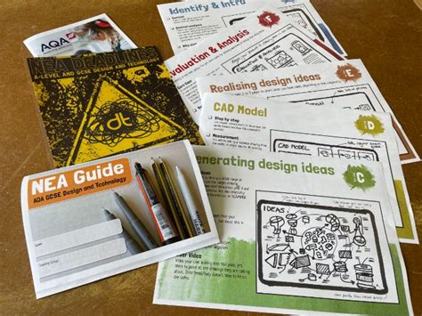 Gcse Dandt Design And Technology Nea Guide Aqa Teaching Resources