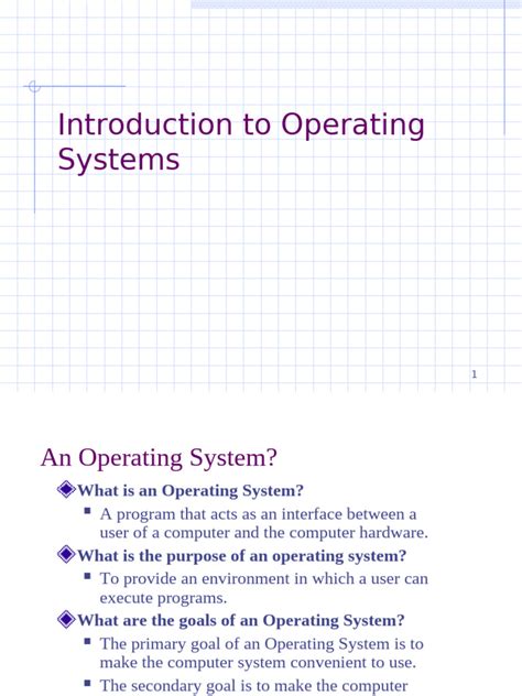 Lecture 1 Pdf Operating System Graphical User Interfaces