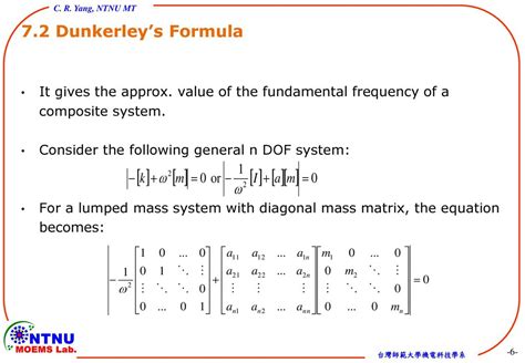 Fundamental Frequency Equation