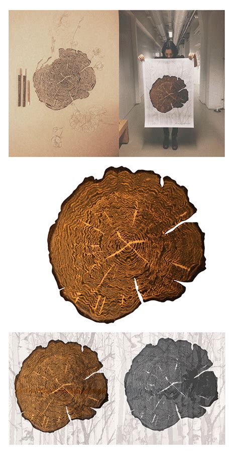 TREE TRUNK Illustration On Behance