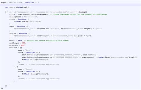 Siebel Ip14 Popup Editing Text Area Controls The Sequel Oracle