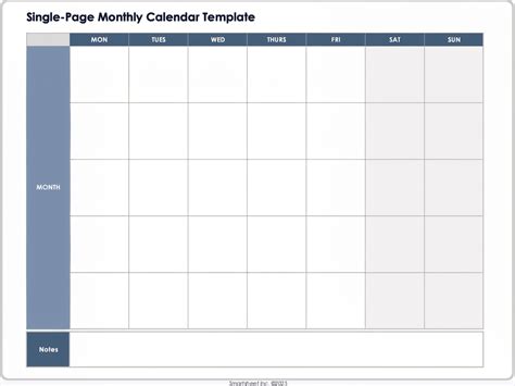 Free Calendar Templates All Formats