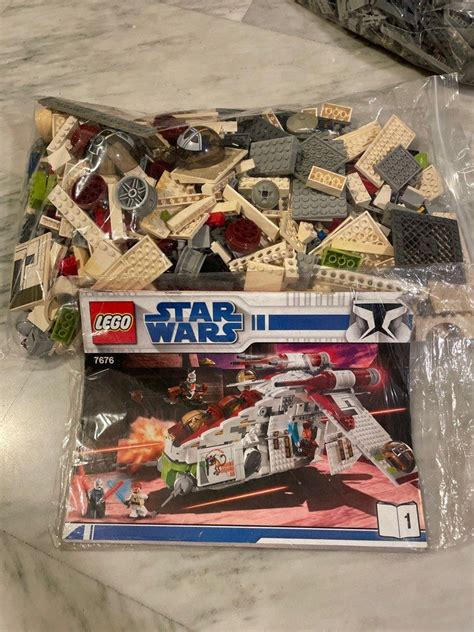 Lego 7676 Republic Gunship Hobbies And Toys Toys And Games On Carousell