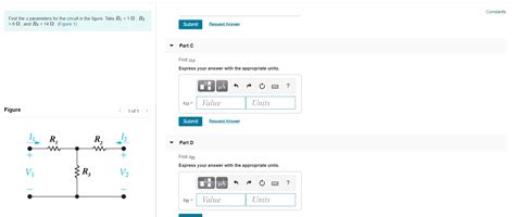 Solved Constants Find The Z Parameters For The Circuit In Chegg