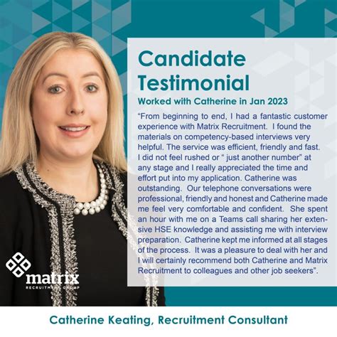 Catherine K On Linkedin Recruitment Publicsector Testimonal
