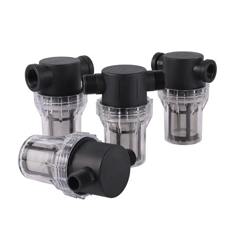 농업용여과기 관수자재 12 34암나사 필터 80 메쉬 스테인레스 스틸 프리 정원 관개 티몬