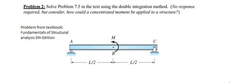 solved problem 2 solve problem 7 5 in the text using the