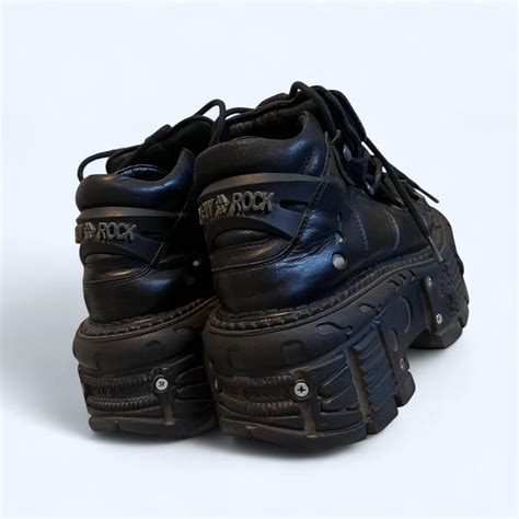 New Rock Platform Rave Shoes With Bone And Depop
