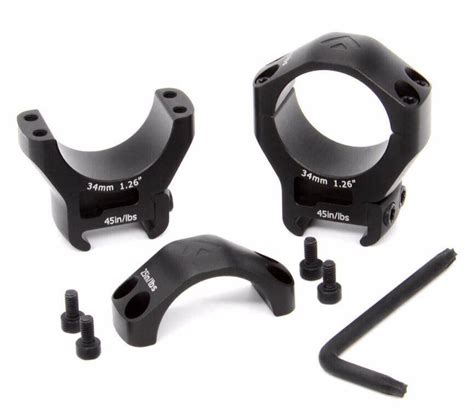 Halo Ti™ Scope Rings 34mm Delta Tactical