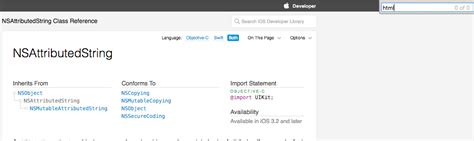 The Curious Case Of Html With Nsattributedstring By Joseph Quigley