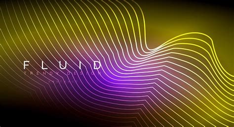 Premium Vector Digital Flowing Wave Particles Abstract Background